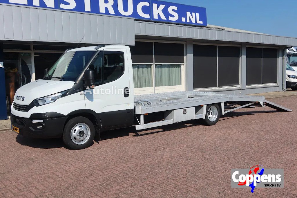 IVECO Daily 40 C 18 Luchtvering 3.0 L motor Tijhof Opbouw. Automaat autotransporter