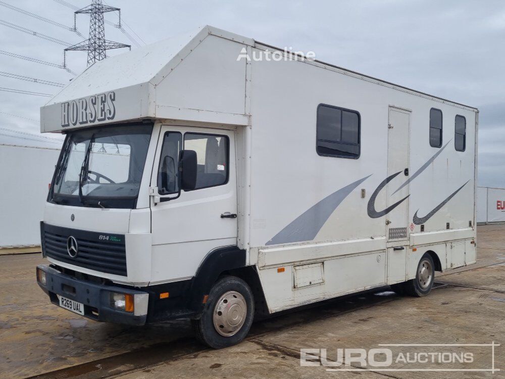 Prodaje se Mercedes-Benz 814 kamion za prevoz konja na aukciji
