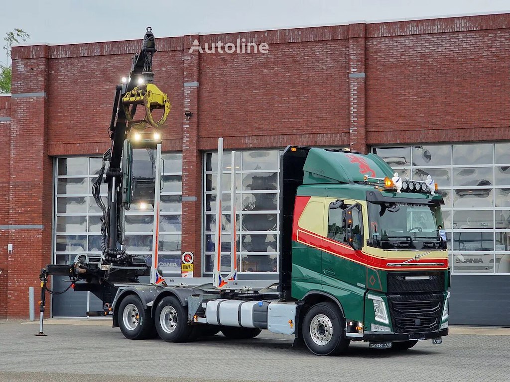 Volvo FH 13.540 6x4 - HIAB / Loglift F125Z 80 Crane - Krane - Grua yea kamion za prevoz drva