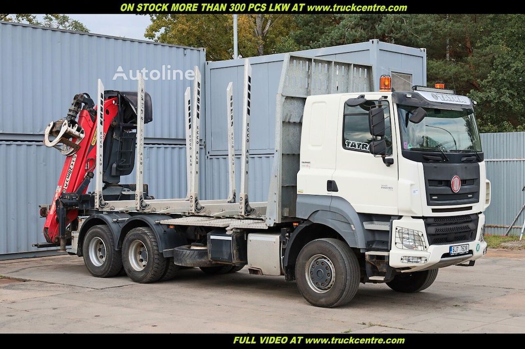 Tatra T 158/II PHOENIX, 6x6,RETARDER, CRANE PALFINGER kamion za prevoz drva