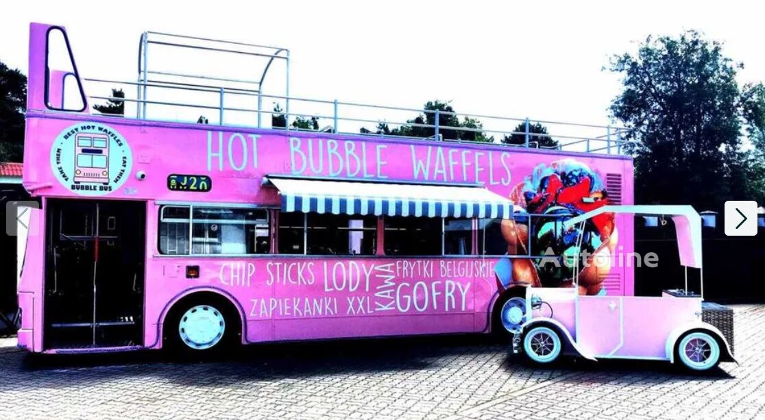 Angielski Autobus FOOD TRUCK kombi za brzu hranu