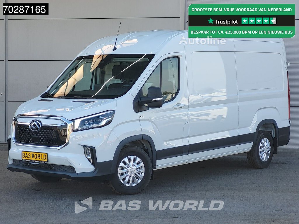Novi Maxus eDeliver9 Elektrisch 236WLTP 72kWh L3H2 204pk ACC LED Airco Came laki furgon
