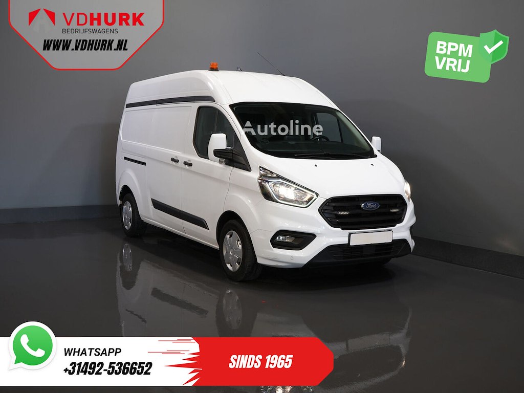 Ford Transit Custom 2.0 TDCI 130 pk L2H2 Trend MHEV BPM VRIJ! Sortimo minibus furgon