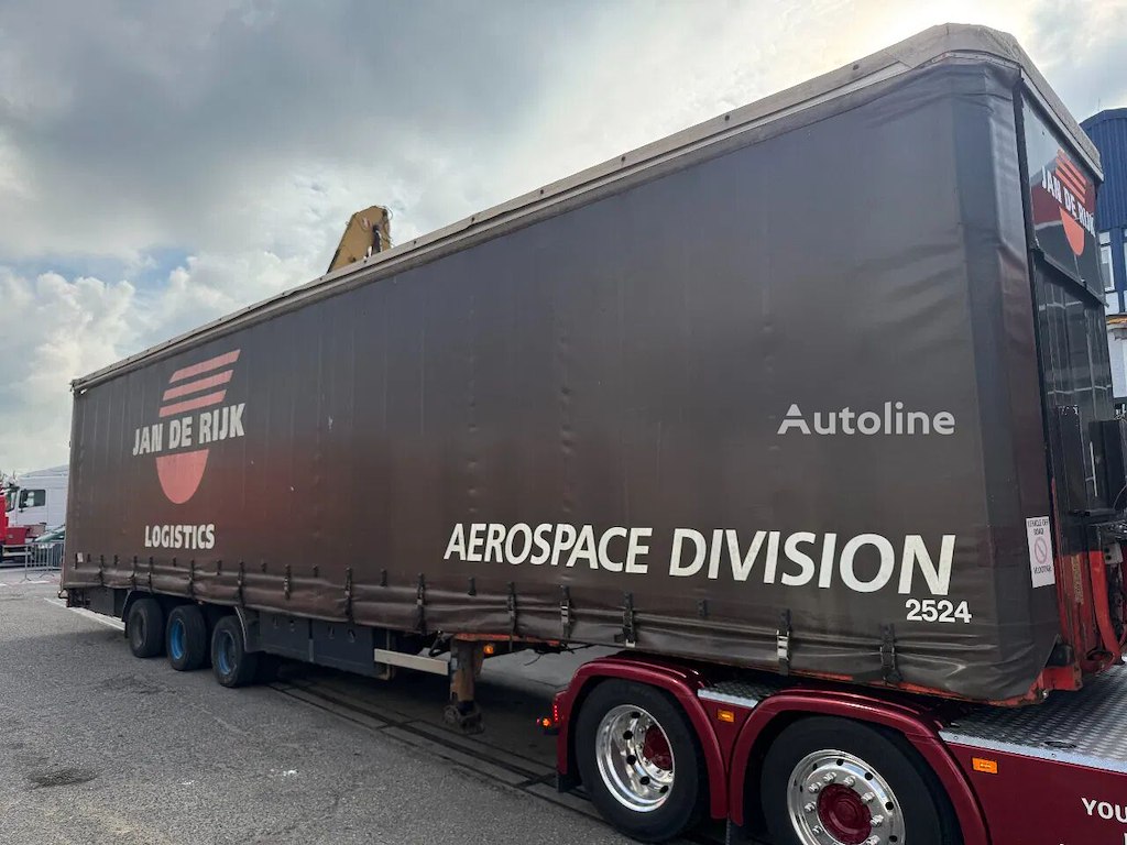 Draco TMS 336 3X BPW AXLE + LIFTING/SLIDING ROOF poluprikolica sa kliznom ceradom