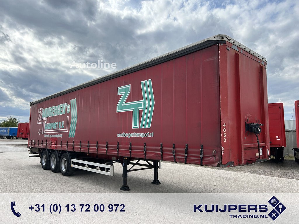 Pacton T3-001 / Curtainside poluprikolica sa kliznom ceradom