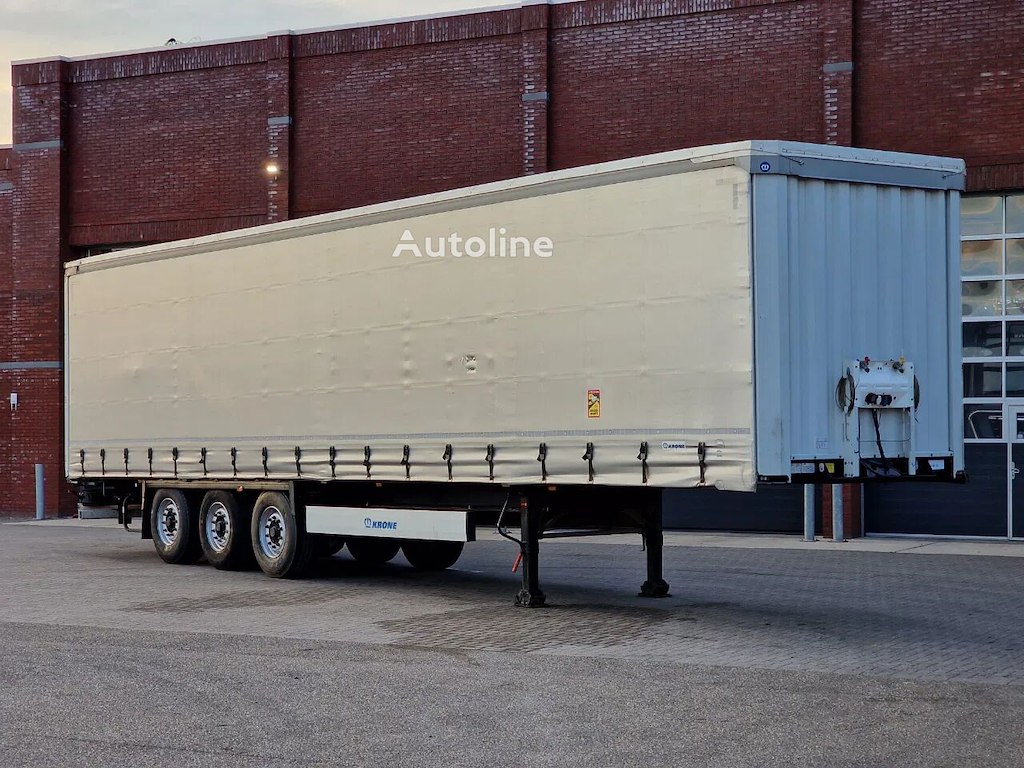 Krone SD - Tautliner - 3 axle BPW - Lift Axle - Sliding roof poluprikolica sa kliznom ceradom