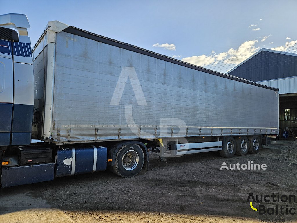Prodaje se Schmitz Cargobull SCB*S3T poluprikolicu sa kliznom ceradom na aukciji