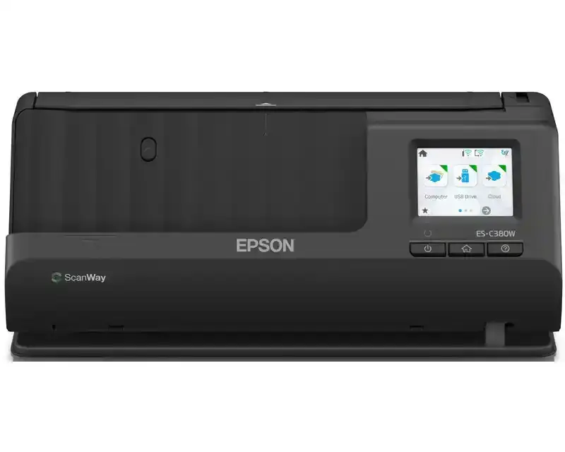 Skener Epson WorkForce ES-C380W A4/ADF/dulpex/30 ppm/60ipm/600dpi/WiFi/USB 2.0