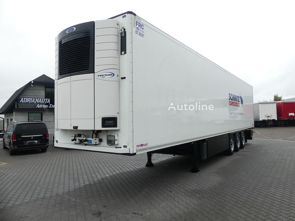 Schmitz Cargobull CHŁODNIA / DOPPELSTOCK / IDEALNY STAN / DRUKARKA / OŚ PODNOSZONA poluprikolica hladnjača
