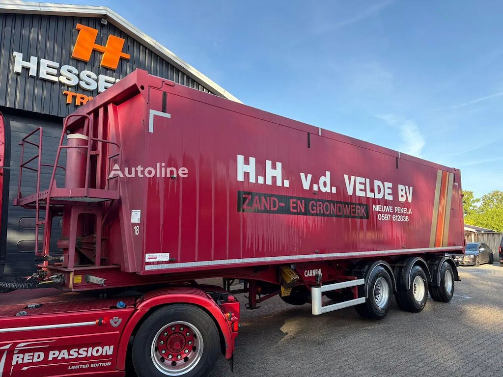 Carnehl 60m3 10 tons assen, Stuuras, Bietenrek, nieuwe APK! poluprikolica kipera