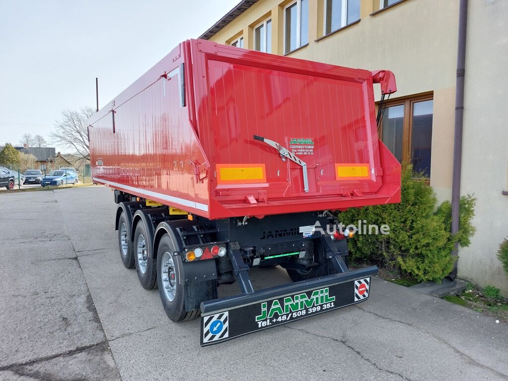 Nova Janmil 28m³ aluminiowa podłoga 10mm / Fabrycznie nowa /Dostępna Z PLACU poluprikolica kipera