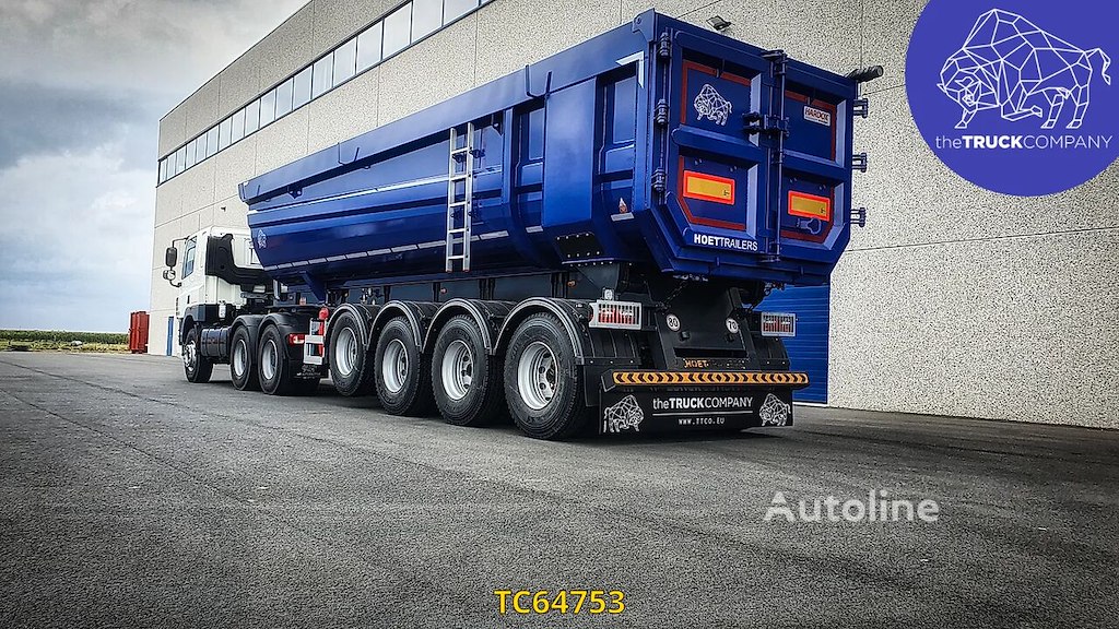Hoet Trailers 4 axle poluprikolica kipera