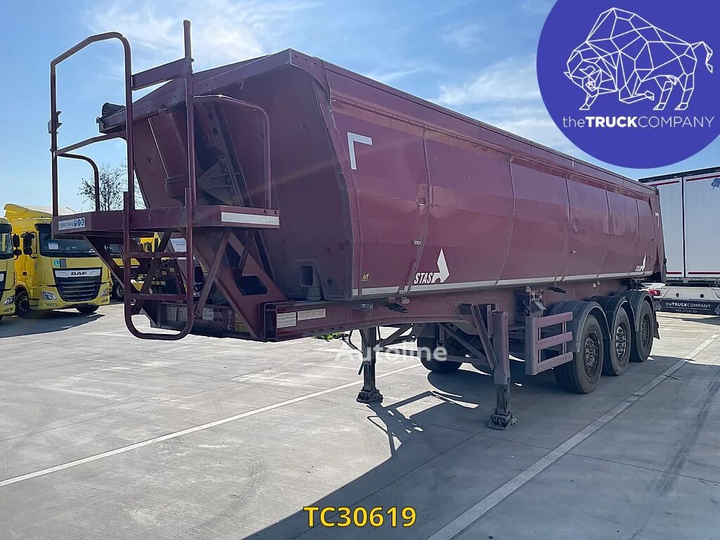 Stas 28m3 geïsolleerd Insulated poluprikolica kipera