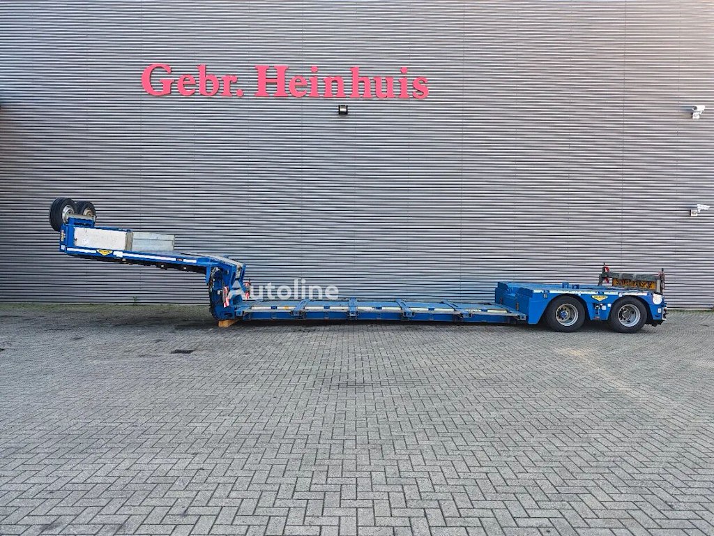 Broshuis 2 ABD-38/1 4.75 M Extandable Spinbed poluprikolica sa niskom platformom