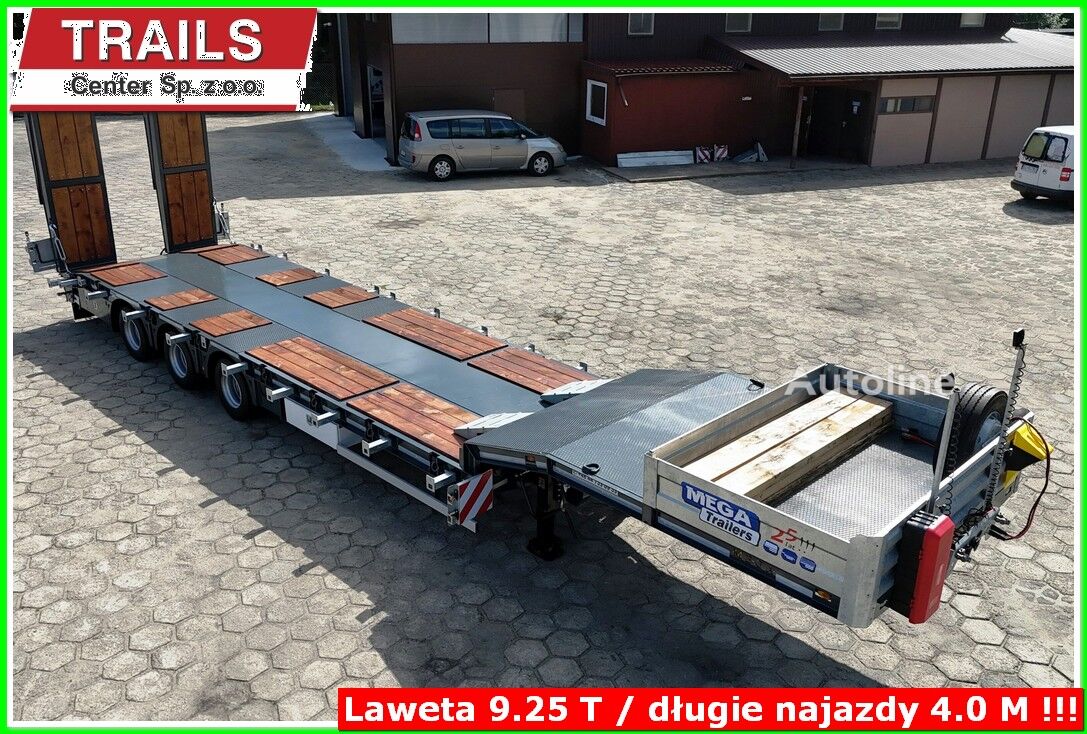 Nova ALT-3LW/HDR - Low-loader, 9,25 m, PTO + hydraulic RAMPS - ON sto poluprikolica sa niskom platformom