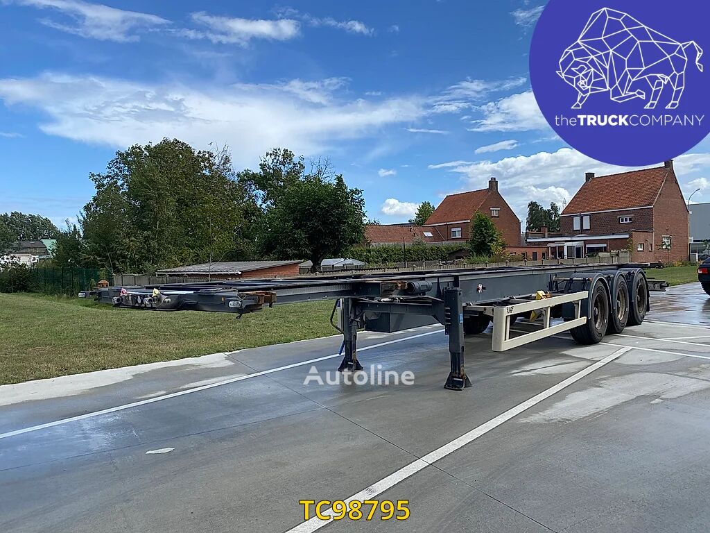LAG poluprikolica za prevoz kontejnera