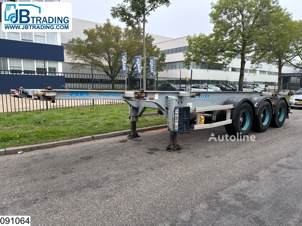 Asca Chassis 10 / 20 / 30 ft, ADR poluprikolica za prevoz kontejnera