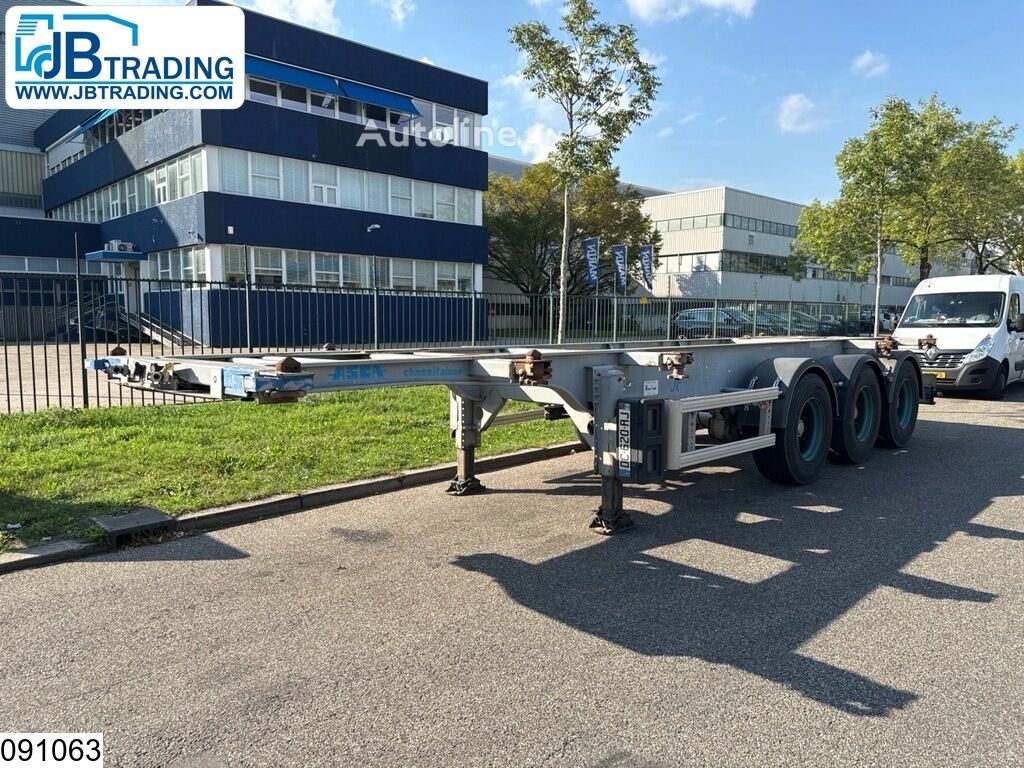 Asca Chassis 10 / 20 / 30 ft, ADR poluprikolica za prevoz kontejnera