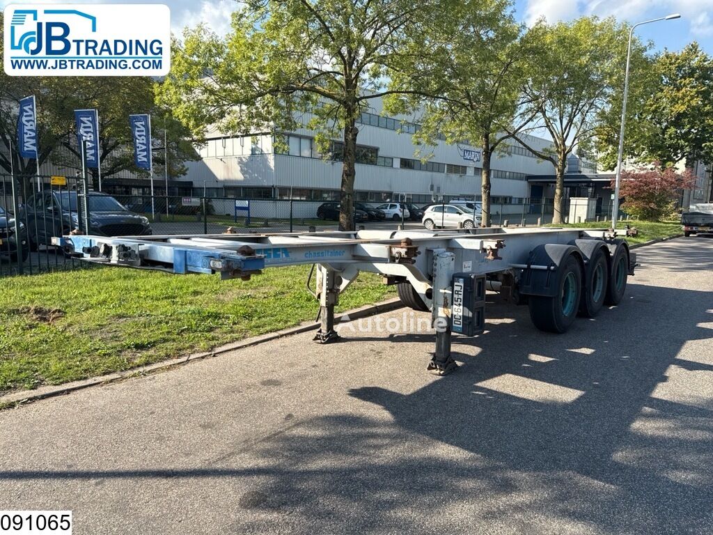 Asca Chassis 10 / 20 / 30 ft, ADR poluprikolica za prevoz kontejnera