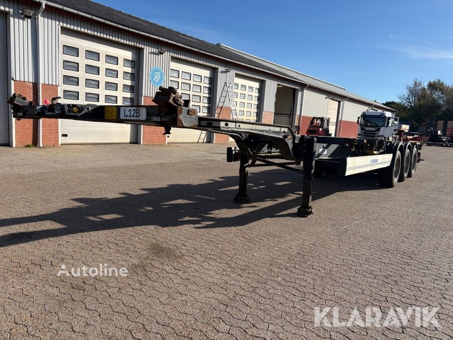 Prodaje se Krone Trailer Krone poluprikolicu za prevoz kontejnera na aukciji