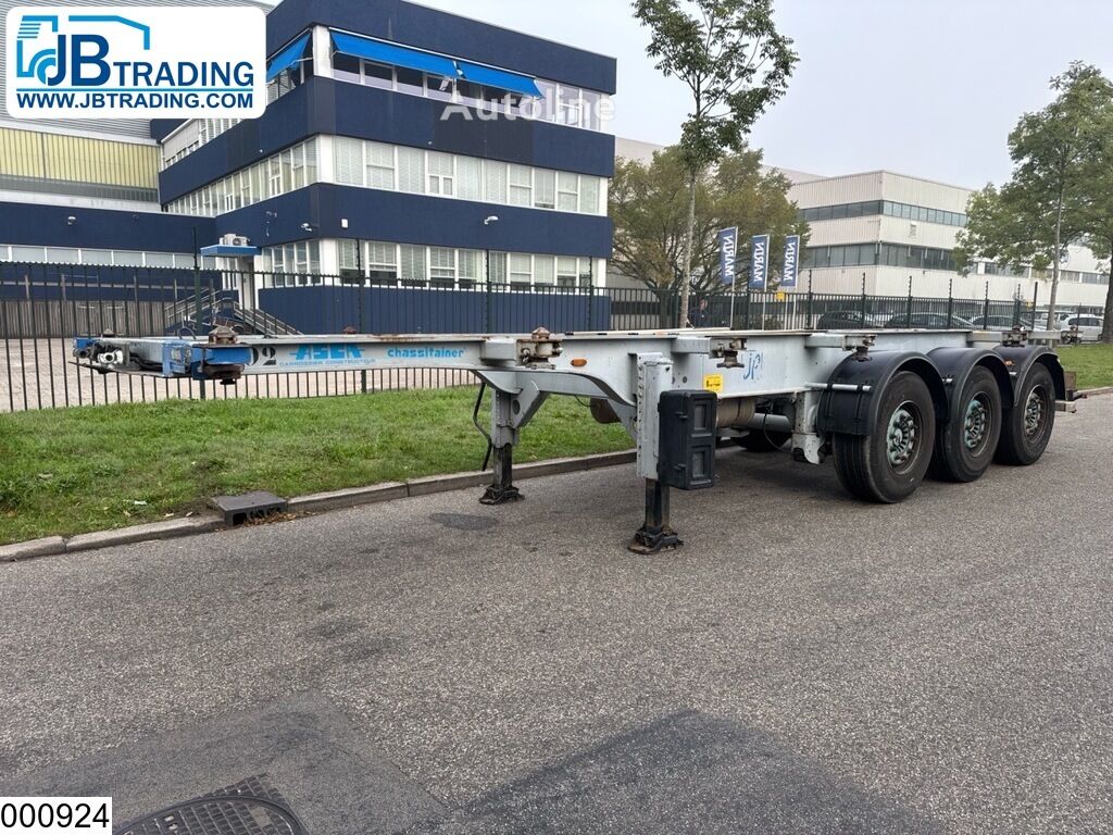 Asca Chassis 10 / 20 / 30 ft, ADR poluprikolica za prevoz kontejnera