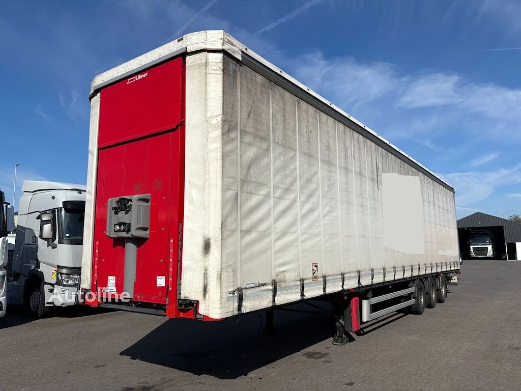Fruehauf 3 Axles SAF Axles Mega furgon poluprikolica