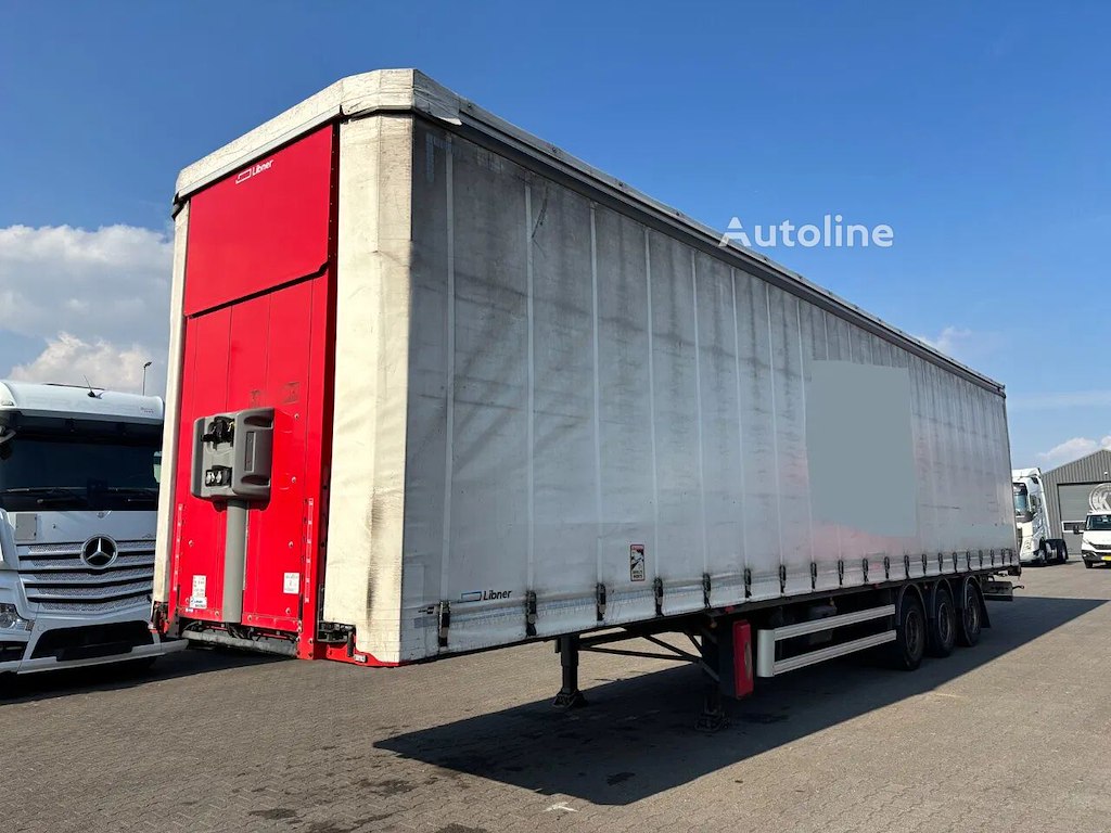 Fruehauf 3 Axles SAF Axles Mega furgon poluprikolica