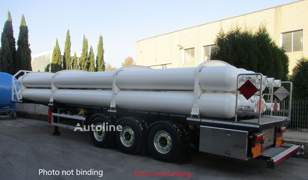 Nova TiAPM Technoimpianti Italy for CNG, bioCNG poluprikolica cisterna za gas