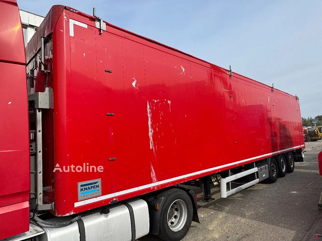 Knapen Trailers K100 / KT01 3X BPW AXLE TÜV TILL 05-2026 poluprikolica sa pokretnim podom