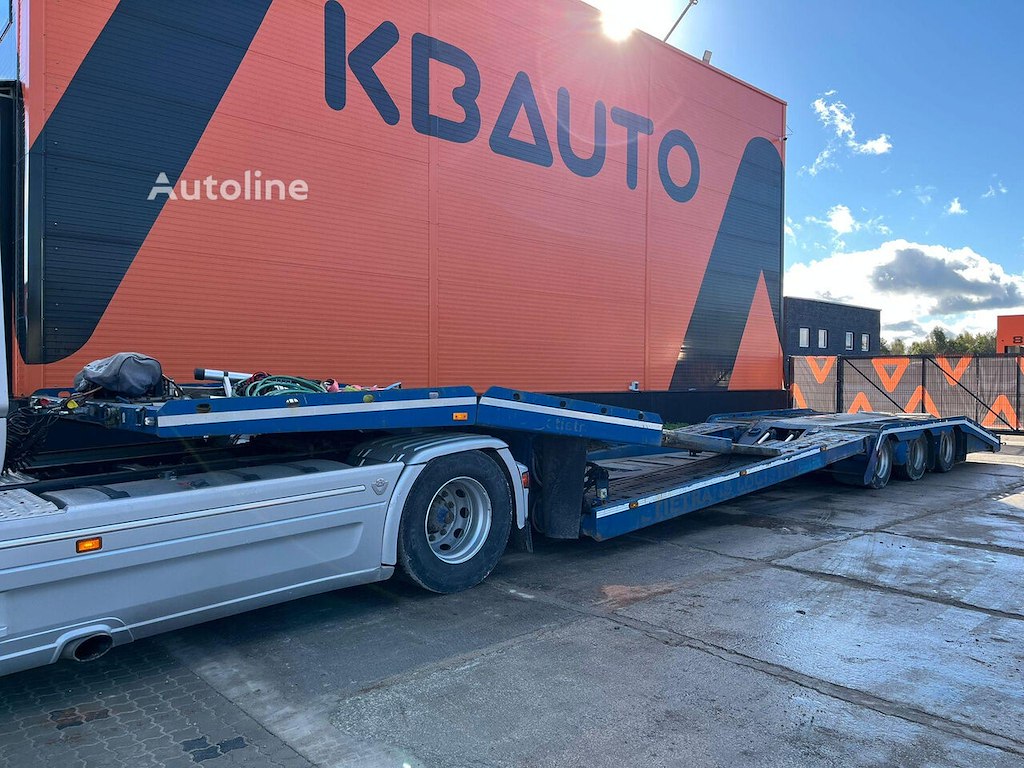 VS VS-MONT AT PLATFORM EXTENDABLE L=11965 - 13965 mm + WINCH poluprikolica autotransportera