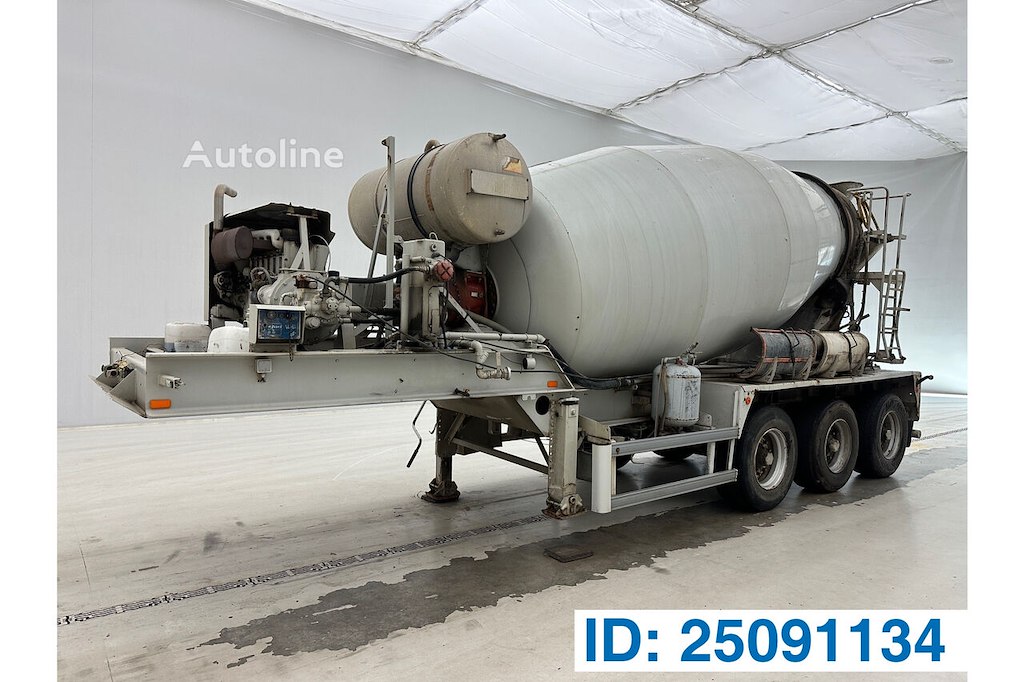 Mol MIXER 10 CUB poluprikolica betonska mešalica
