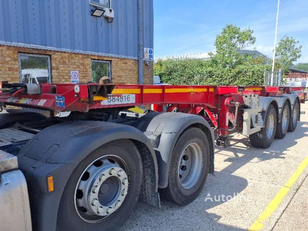 Dennison Trailer Chassis Sliding Bogie 2x 20', 30', 40' and 45' poluprikolica-šasija