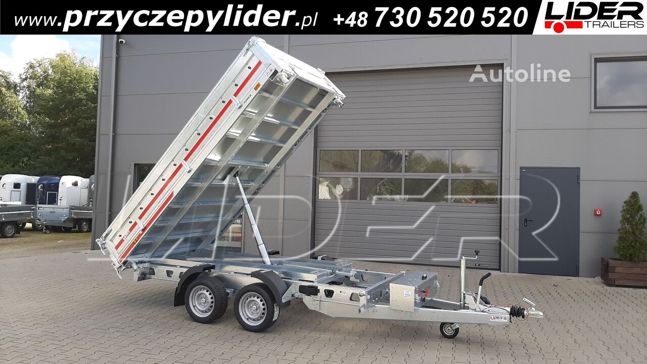 Nova Temared TM-403 przyczepa 324x170x30cm, TIPPER 3217, kiper na 3 strony, b prikolica kiper