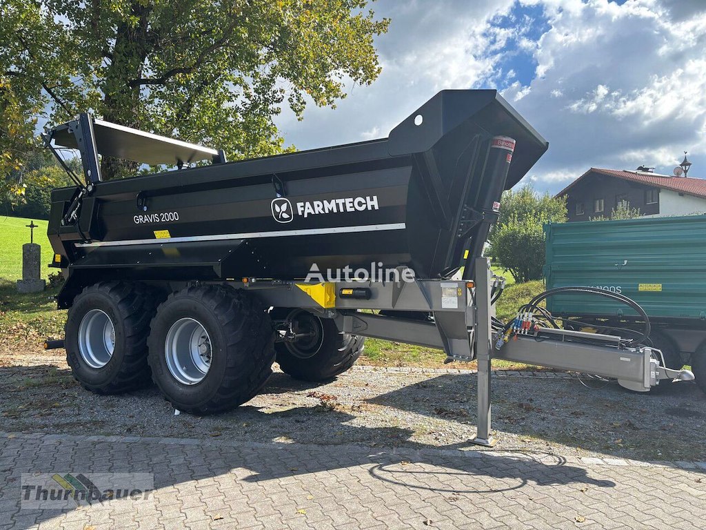 Nova Farmtech Gravis 2000 prikolica kiper