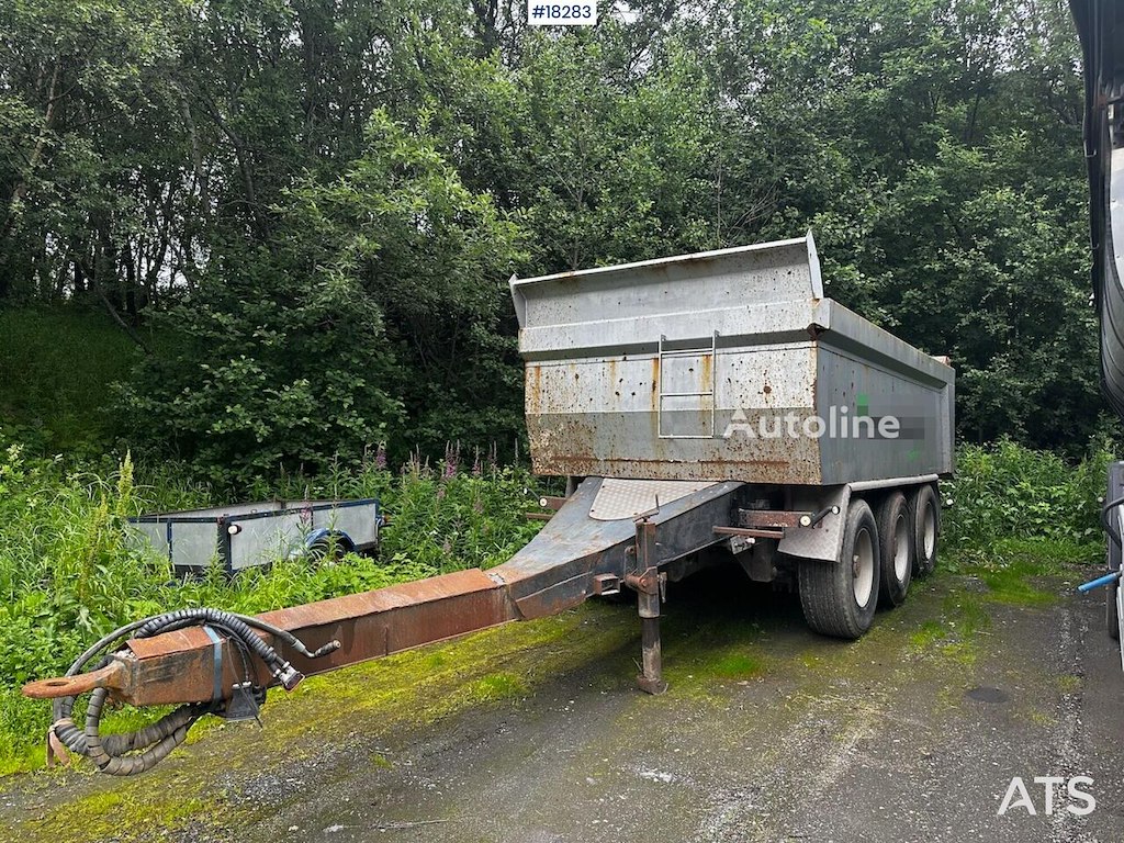 Nor Slep Trippel kjerre prikolica kiper