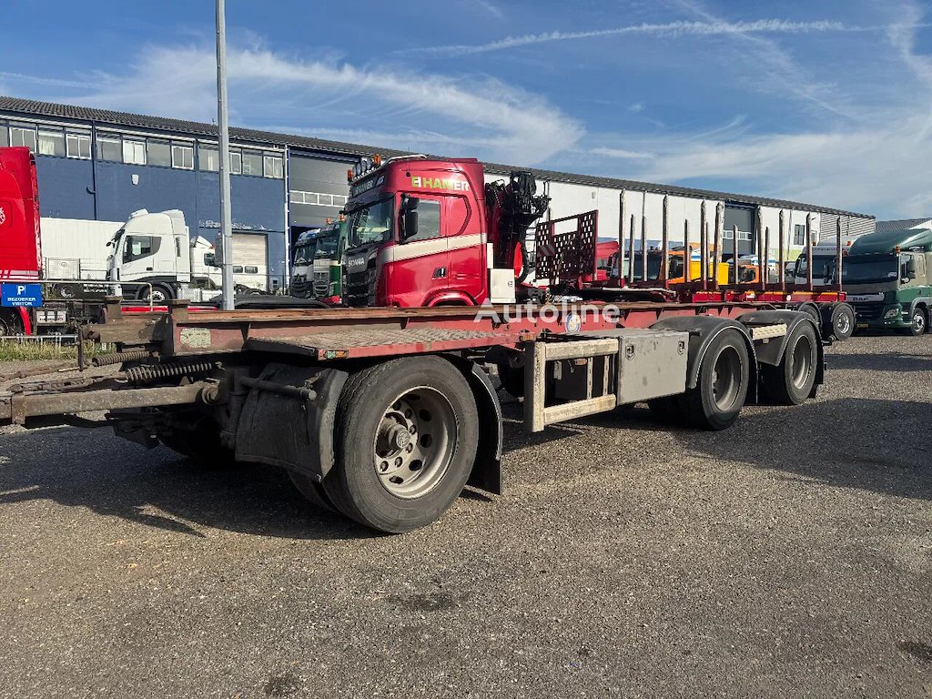 Floor FLA 3-101 3X BPW AXLE APK TÜV TILL 06-2026 prikolica za kontejnere