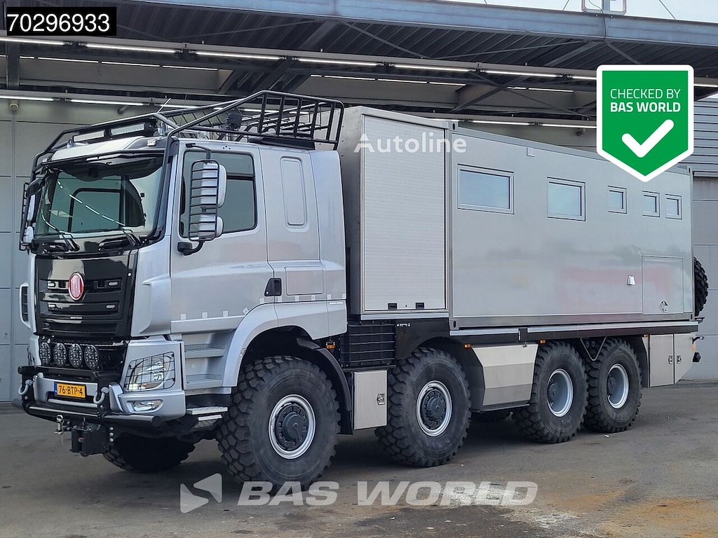 Tatra T158 8X8 NL-Truck 8x8 Off-Grid Camper Hydraulic Winch Generator poluintegrisani kamper