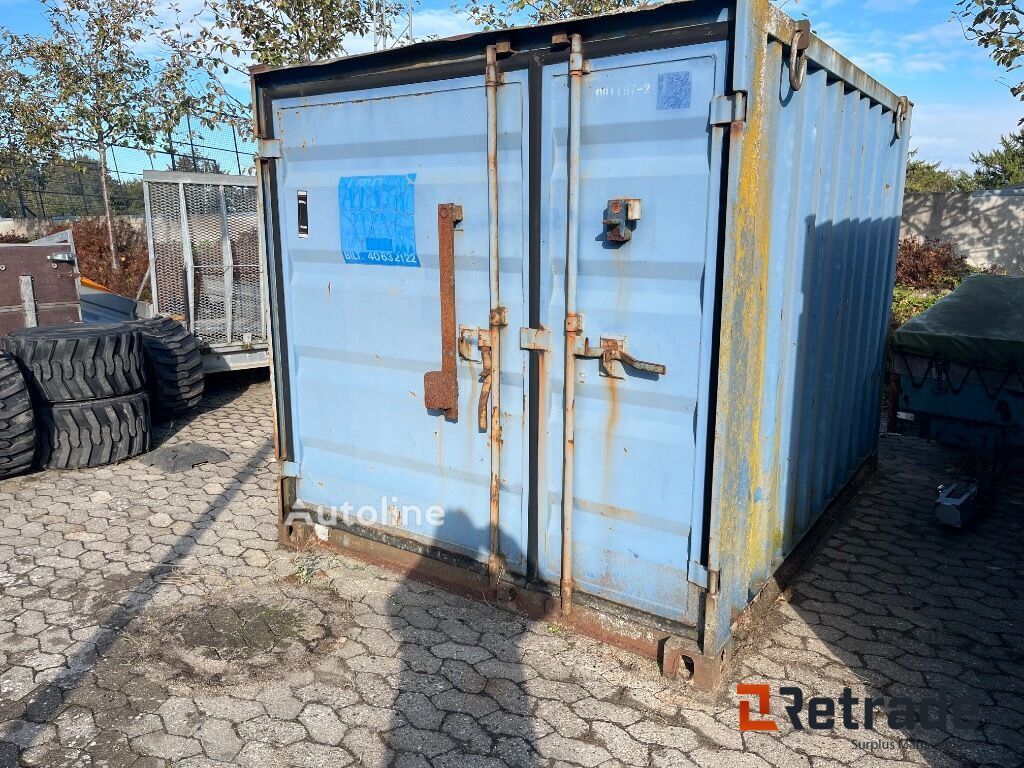 Prodaje se Container 8 fod lukket med trægulv og lysanlæg 8 fod container m kontejner 8 stopa na aukciji