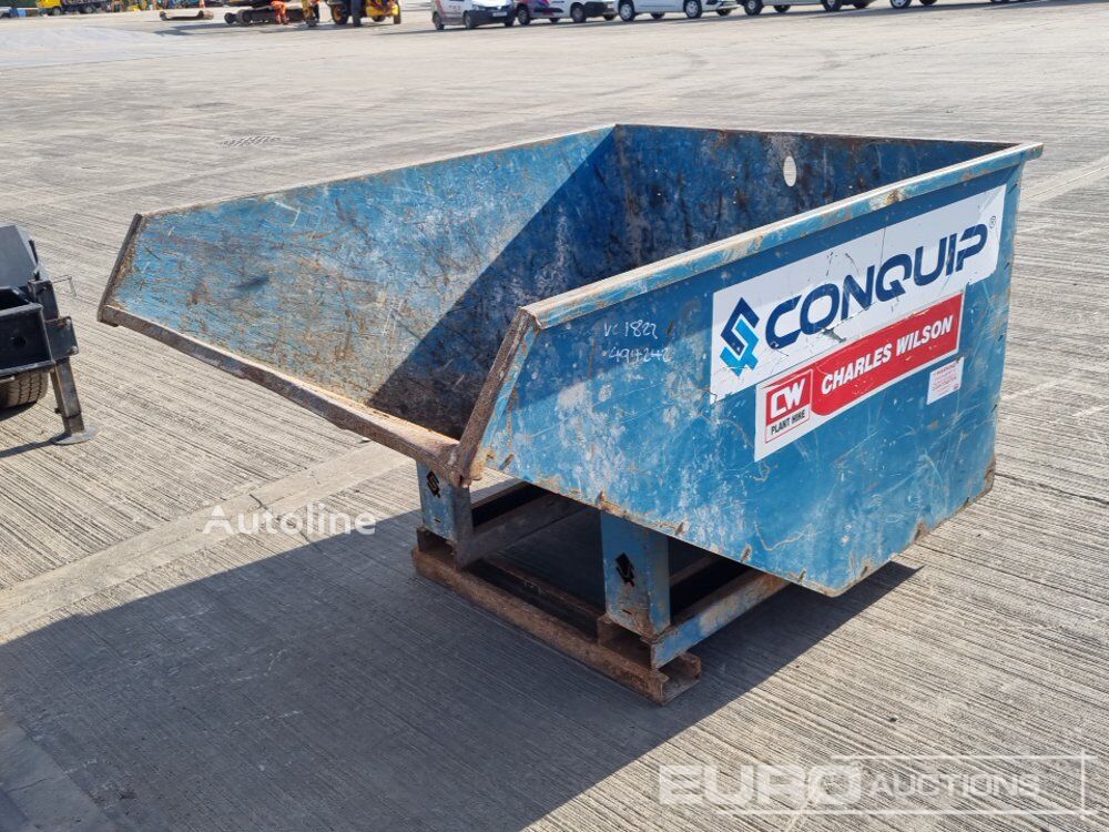 Prodaje se Conquip Tipping Skip to suit Forklift kontejner za glomazni otpad na aukciji