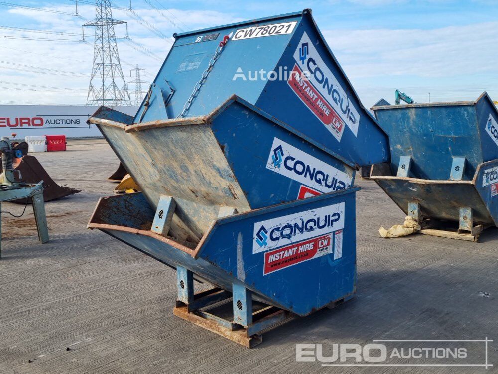 Prodaje se Conquip Tipping Skip to suit Forklift (3 of) kontejner za glomazni otpad na aukciji