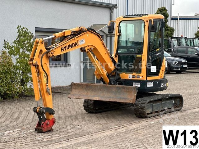 Mini bager
HYUNDAI Robex 35Z-9A Minibagger Schwenklöffel 369 Std.