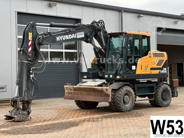 Točkaš bager
HYUNDAI HW 140 4x4 Kamera Klima hydr. Abstützung