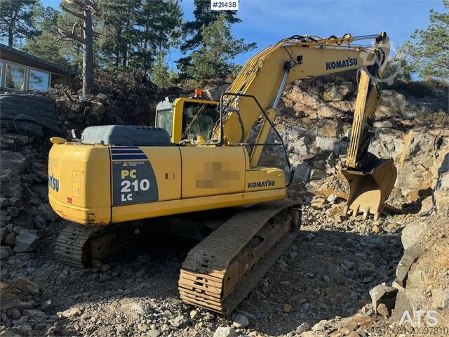 Bager za puzanje
Komatsu PC210LC-8 Crawler Excavator w/ 2 Buckets, Tilt and