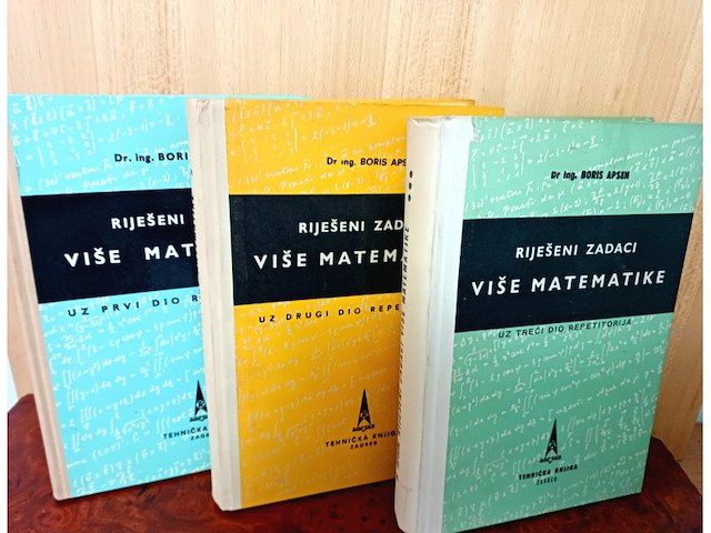Riješeni zadaci više matematike – Dr.ing. Boris Apsen