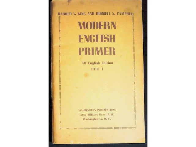 Modern English primer ➡️ 1956g