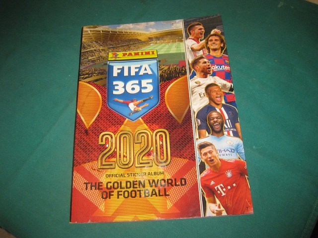 Album FIFA 365 The Golden World of football 2020.