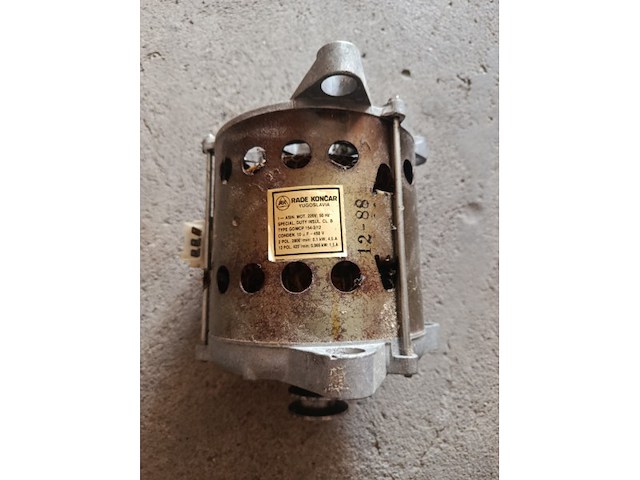 Ex Yu elektro motor Rade Končar iz 1988.