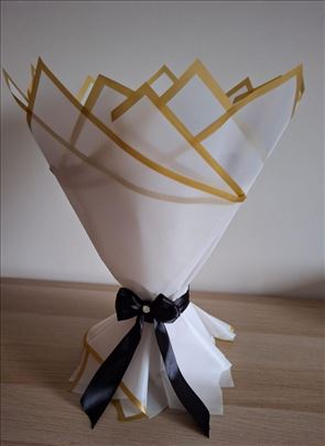 Hand made -Classic ljubičasti buket