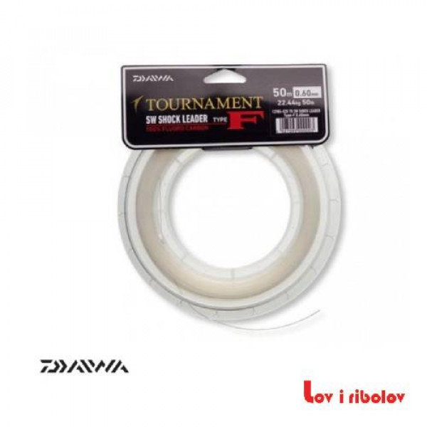 Najlonski predvez Daiwa Shock Leader TF 50m 0.60mm 9437