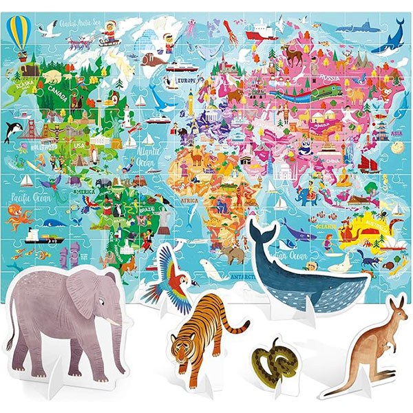HEADU - Puzzle Put oko sveta 1023833